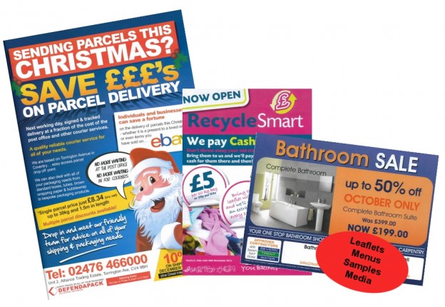 Birmingham Leaflet Printing | Circulars, Flyers Distribution | Mapping
